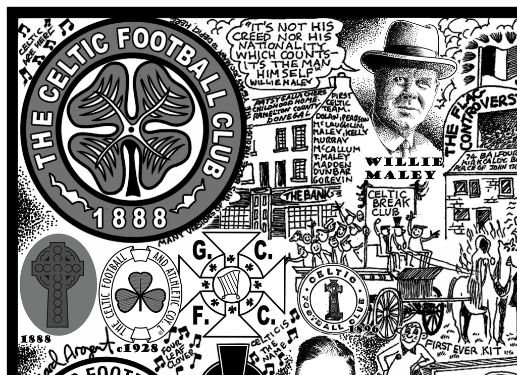 Celtic – Football Cartoon Histories