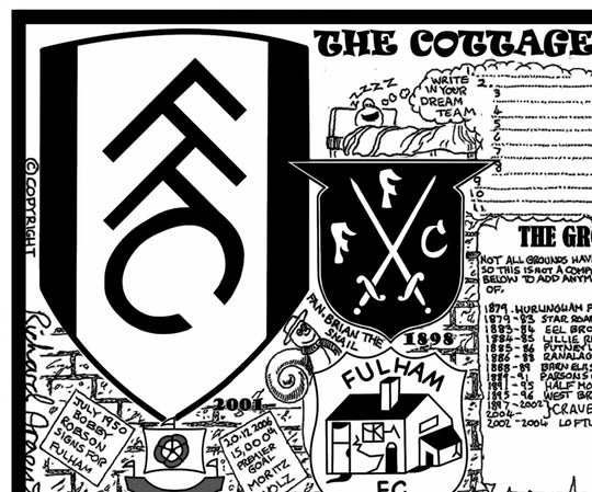 Fulham FC – Football Cartoon Histories