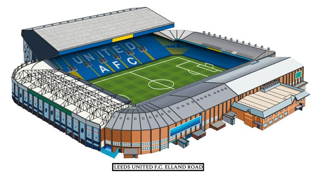 Leeds United Stadium Mug – Football Cartoon Histories