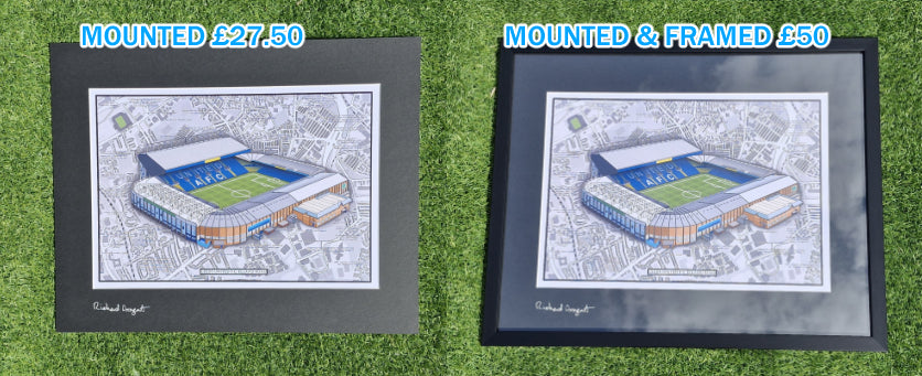 Leeds United. Elland Road Stadium History – Football Cartoon Histories