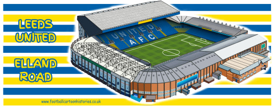 Leeds United Stadium Mug – Football Cartoon Histories