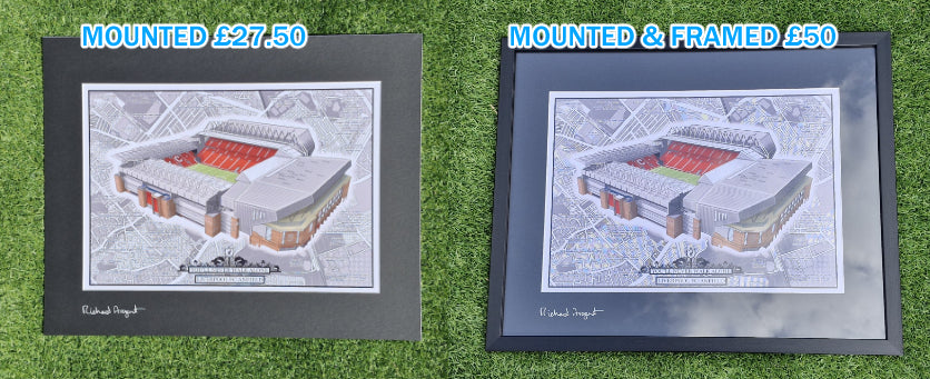 Liverpool FC . Anfield Stadium History – Football Cartoon Histories