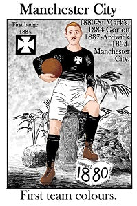 Manchester City – Football Cartoon Histories