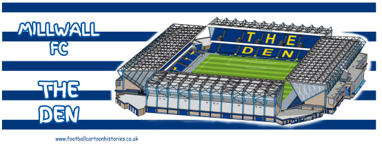 Millwall Stadium Mug – Football Cartoon Histories