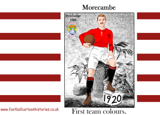 Morcombe FC ceramic mug – Football Cartoon Histories