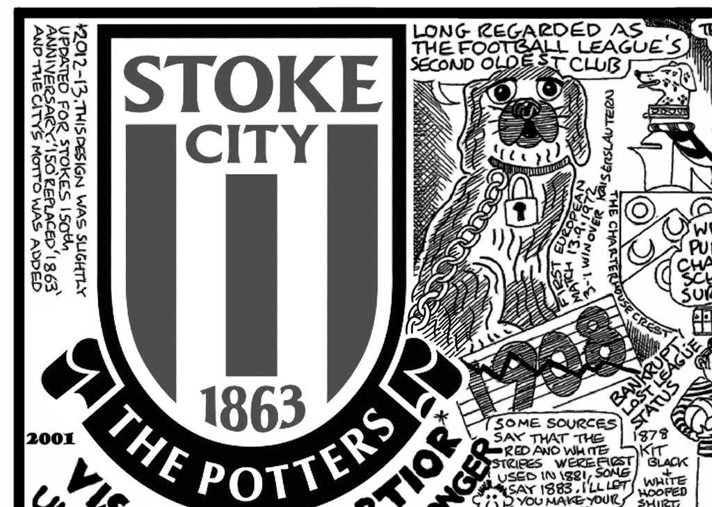 Stoke City – Football Cartoon Histories
