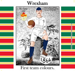 Wrexham coaster – Football Cartoon Histories