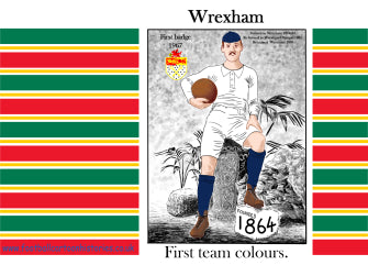 Wrexham FC ceramic mug – Football Cartoon Histories