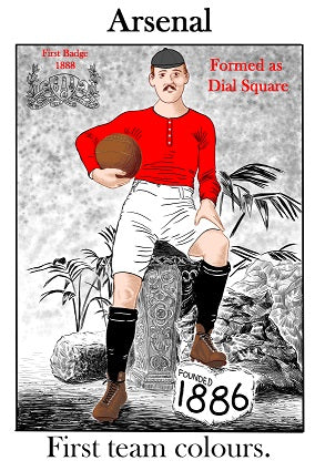 Arsenal – Football Cartoon Histories