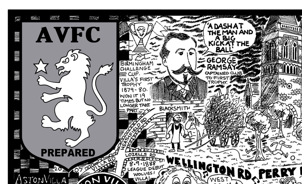 Aston Villa – Football Cartoon Histories