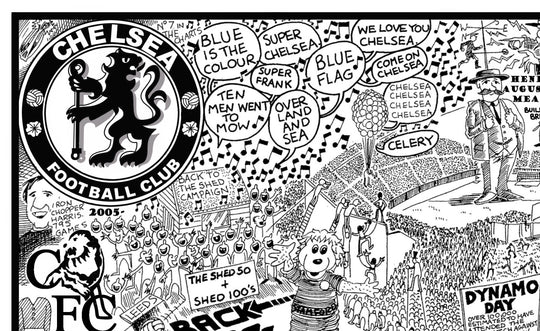 Chelsea FC – Football Cartoon Histories
