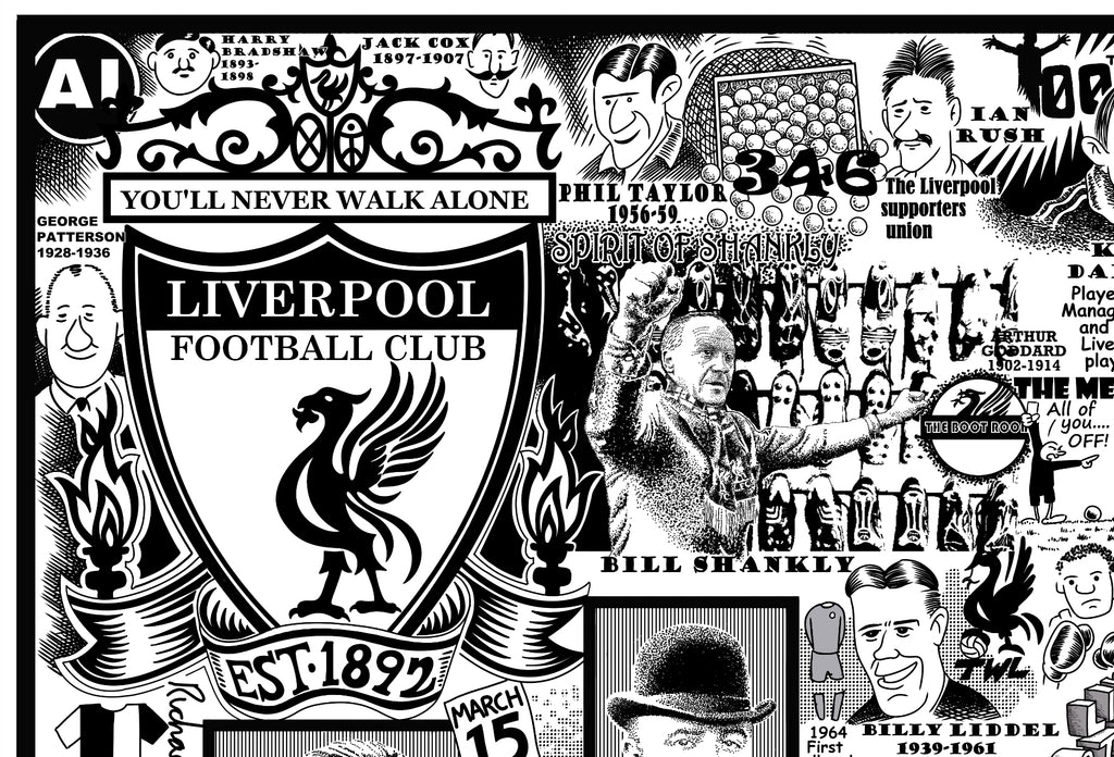 Liverpool FC – Football Cartoon Histories