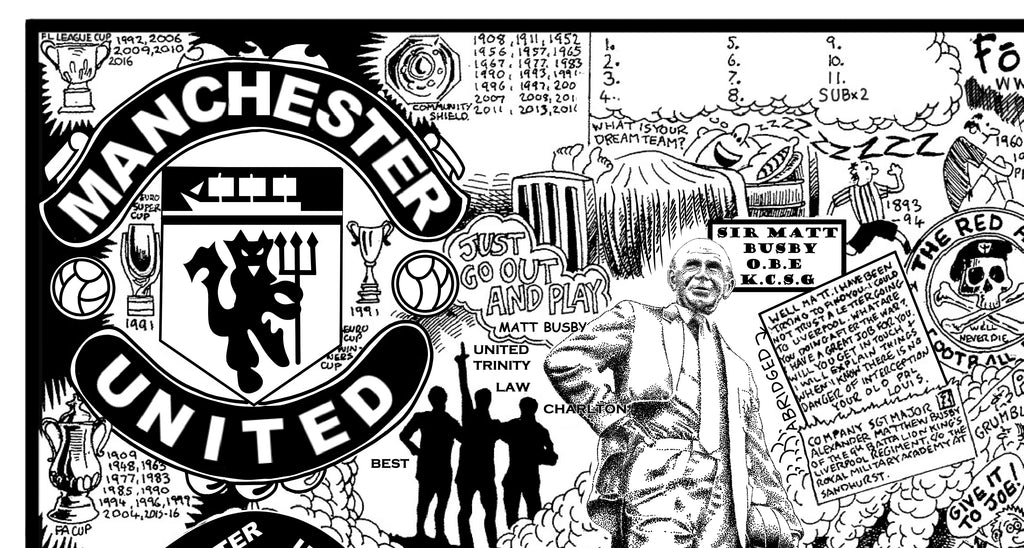 Manchester United – Football Cartoon Histories