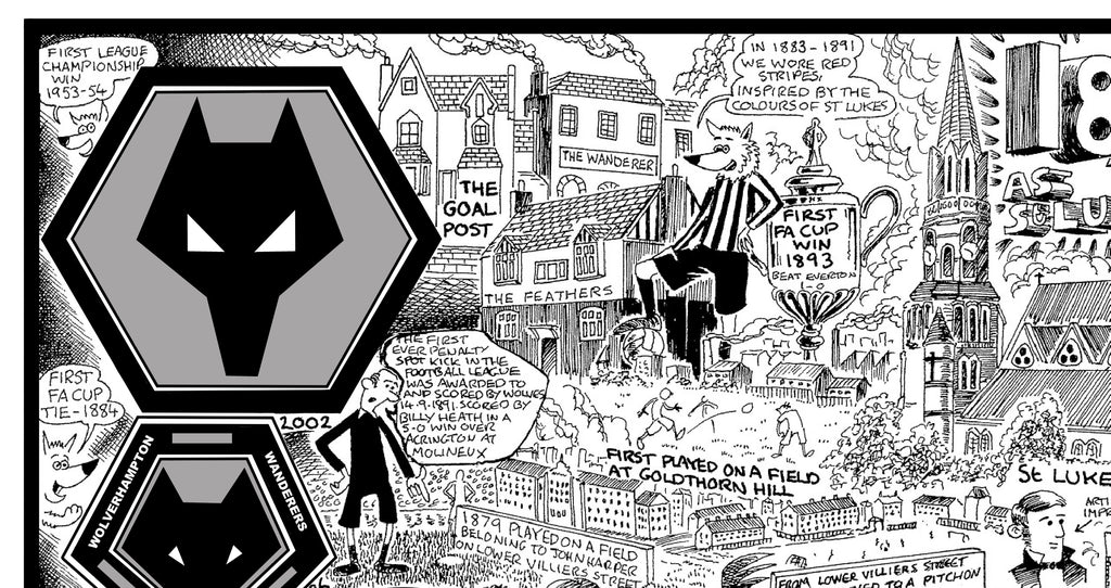 Wolverhampton Wanderers – Football Cartoon Histories